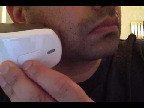 Using Beurer IPL 10000 on beard area (cheeks) - YouTube