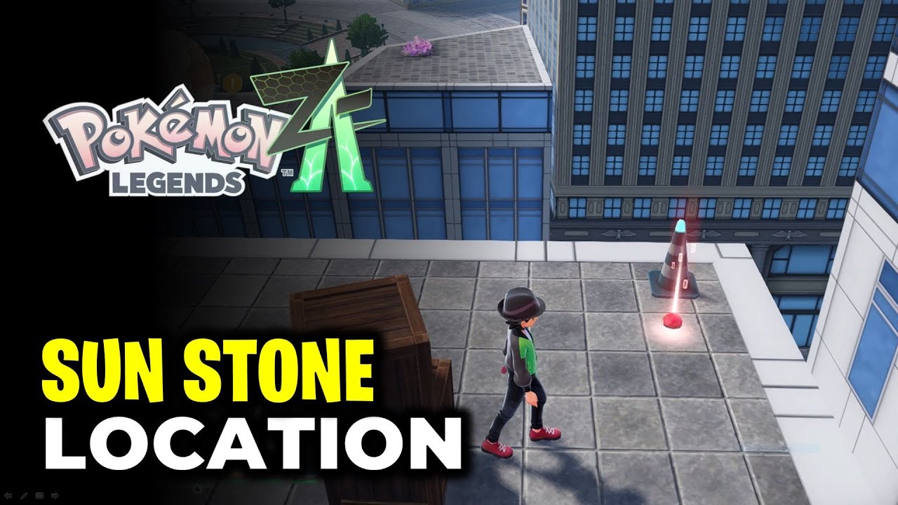Sun Stone Location | Pokemon Legends Z-A - YouTube