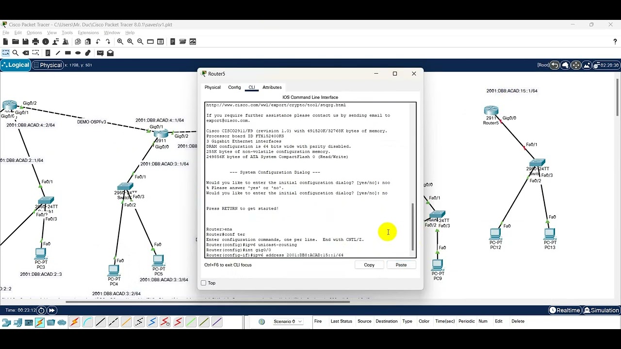 Cấu Hình Dhcpv6 Dynamic Host Configuration Protocol For Ipv6 Youtube