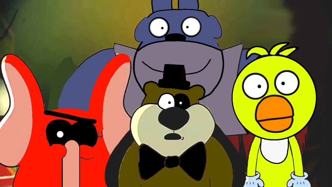 The banana splits jellystone but cover with fnaf (My version) - YouTube