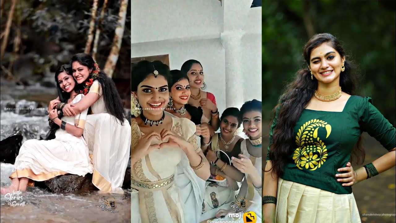onam photoshoot 2021😍onam പൊളിക്കുവാ എല്ലാവരും💕happy onam 2021 #onam ...