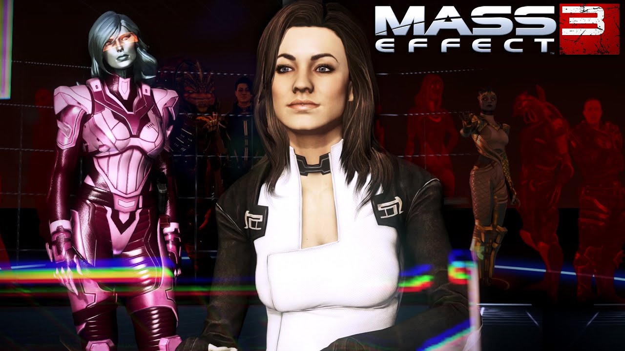 ME3 Modded Femshep almost everyone Died Paragon Playthrough Part 28 ...