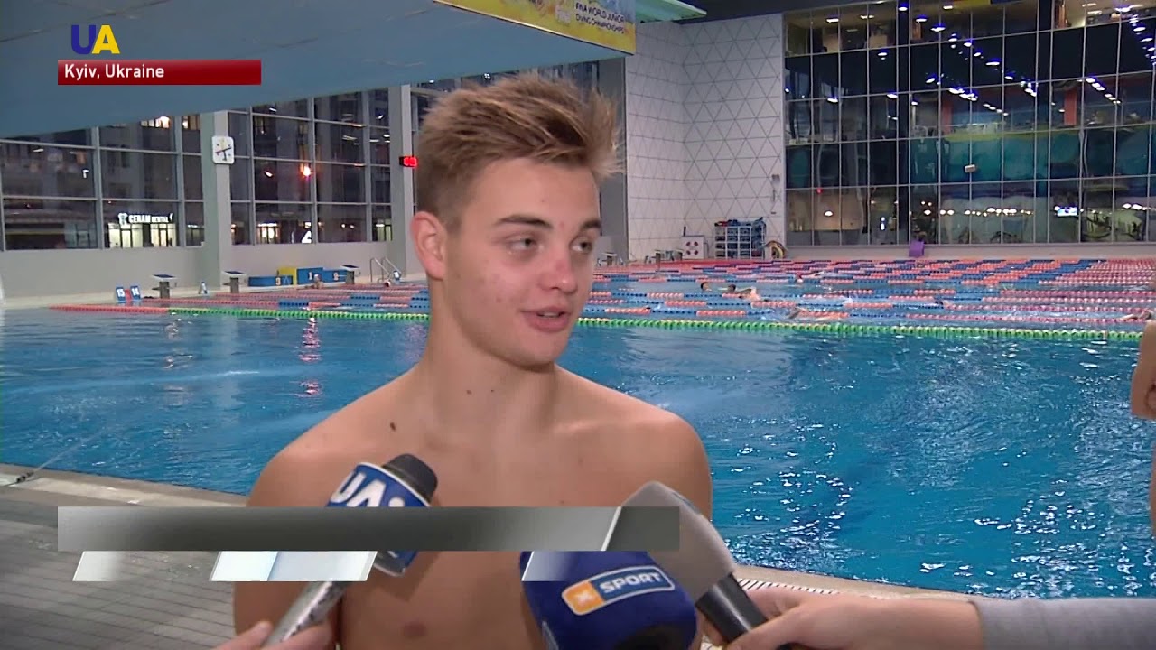 Children's Diving Tournament in Kyiv - YouTube