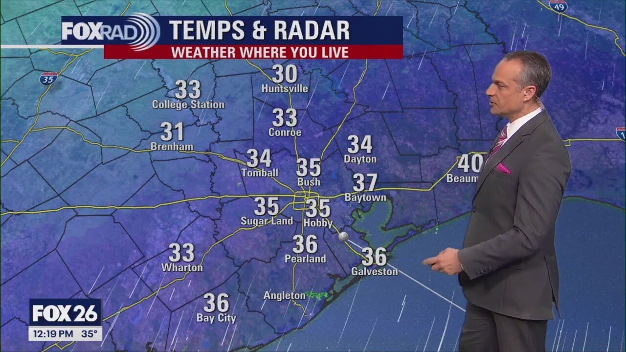 Houston weather: Thursday cold to continue Friday - YouTube