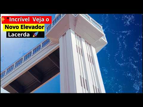 Elevador Lacerda por dentro Depois da Reforma A Nova Vista Incrível de Salvador Bahia