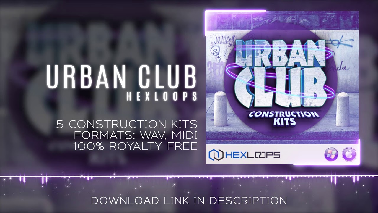 URBAN CLUB - Hip Hop Beats Loops Pack Royalty Free - YouTube