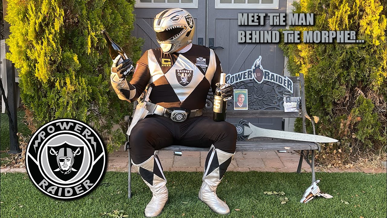 Meet the Man Behind the Morpher: Power Raider, Las Vegas Raiders Super ...