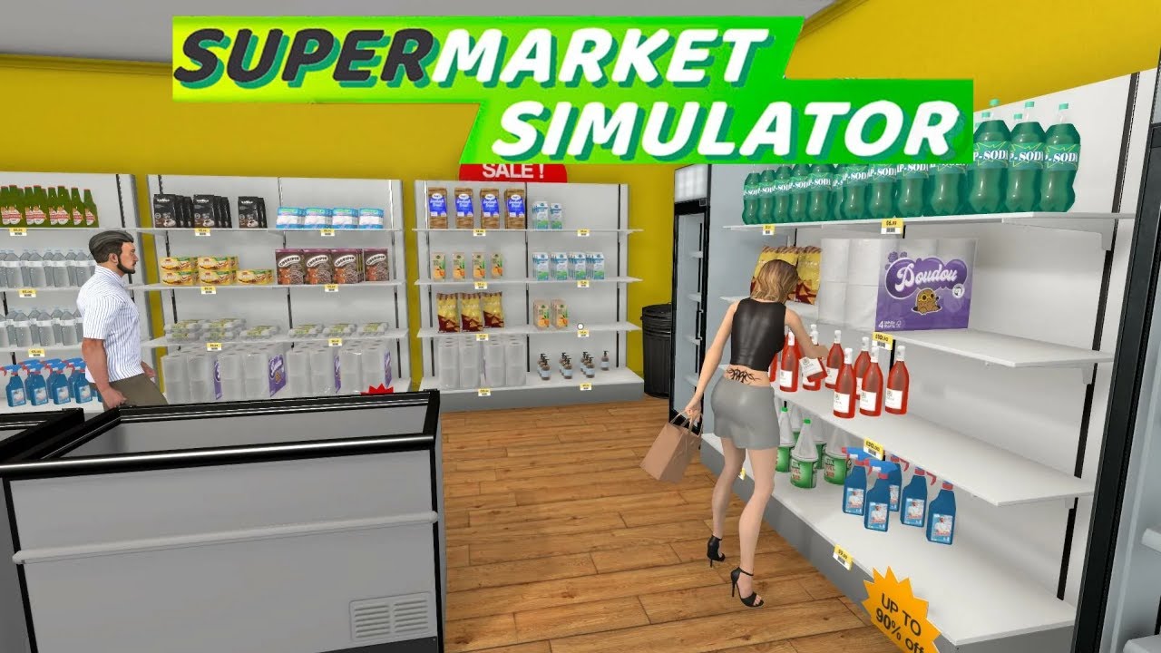 🔴Time to try a new career! 🛒 | Supermarket Simulator (Part 1) - YouTube