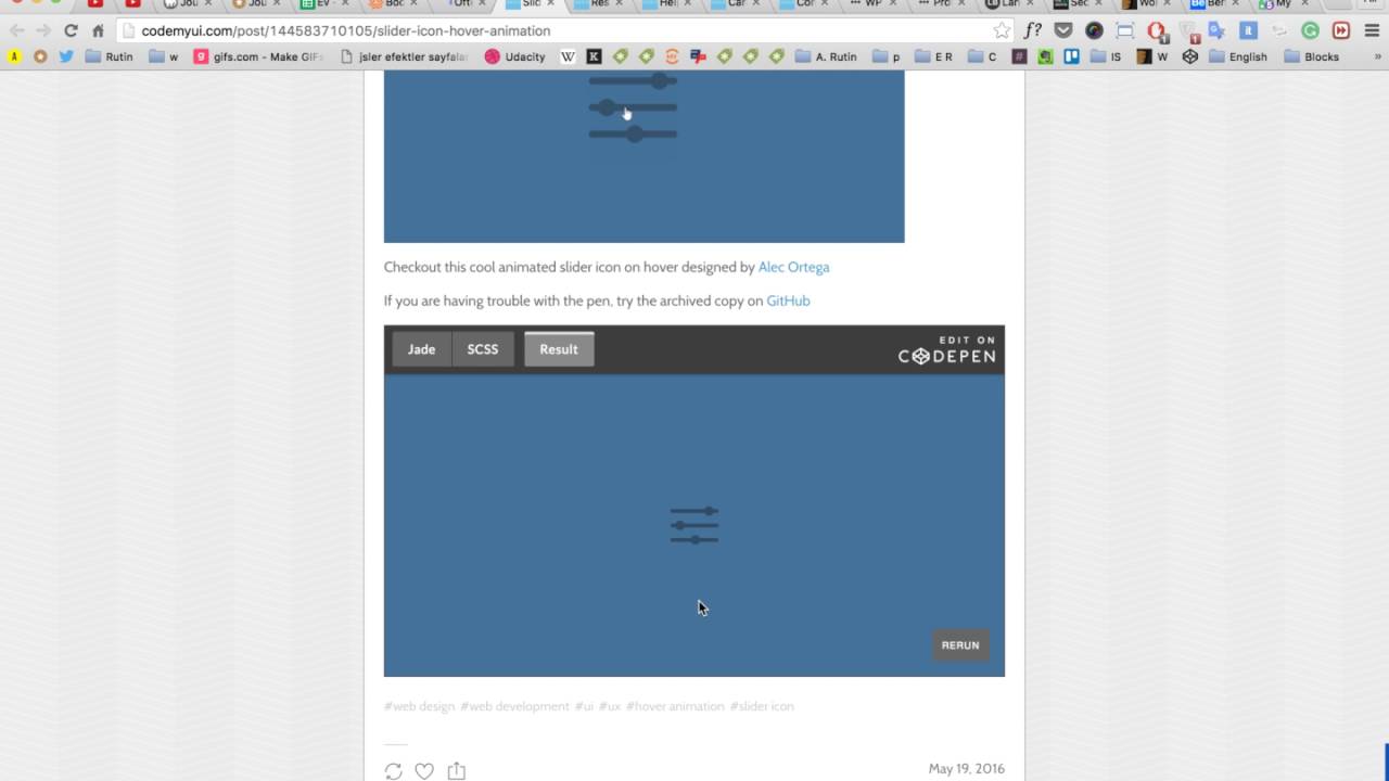 hover nav setting style switch - YouTube