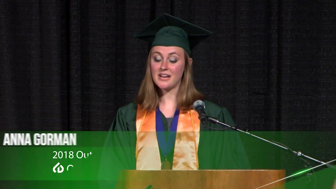College of DuPage's 51st Commencement - Anna Gorman - YouTube