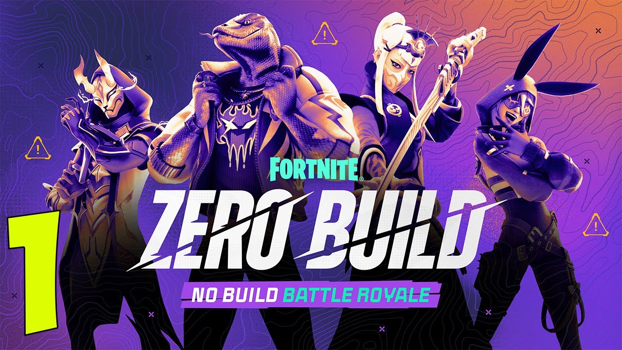 Fornite - Zero Build Battle Royale Gameplay Walkthrough part 1 - YouTube