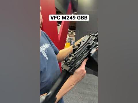 IWA 2023 - VFC M249 Gas Blowback 🔥💯💥 - YouTube