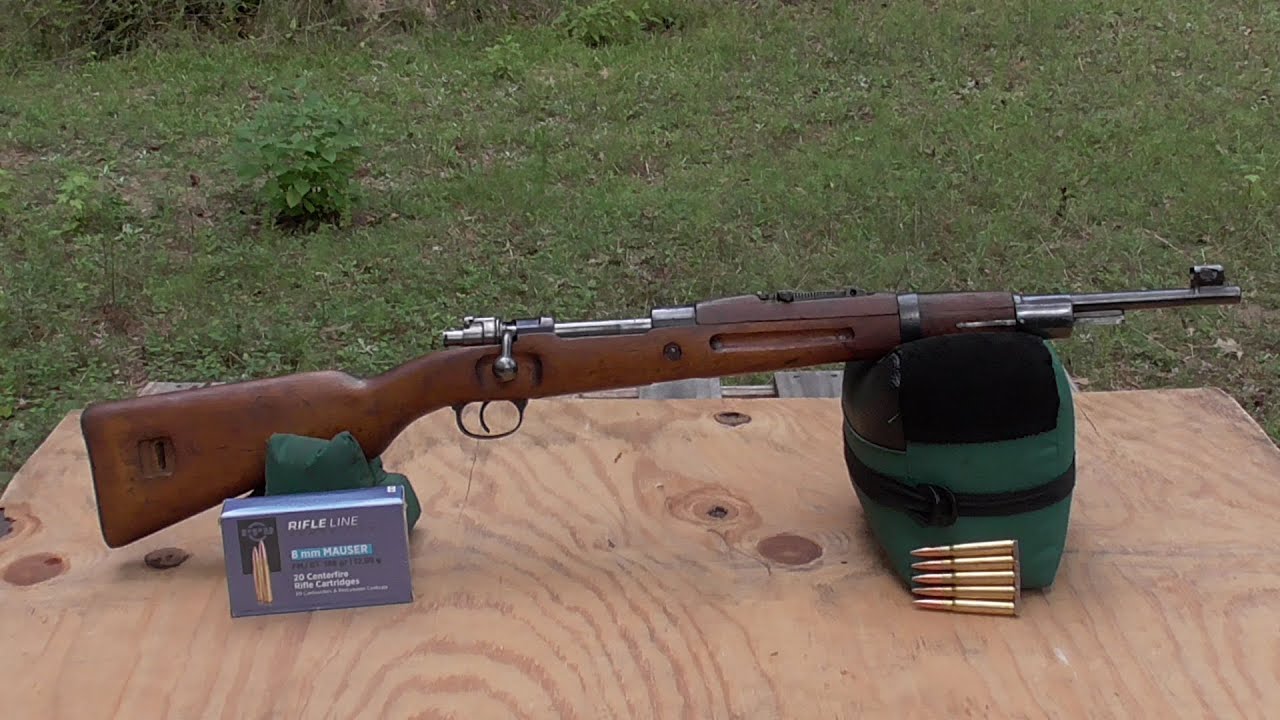 Persian M49 Mauser Carbine - YouTube