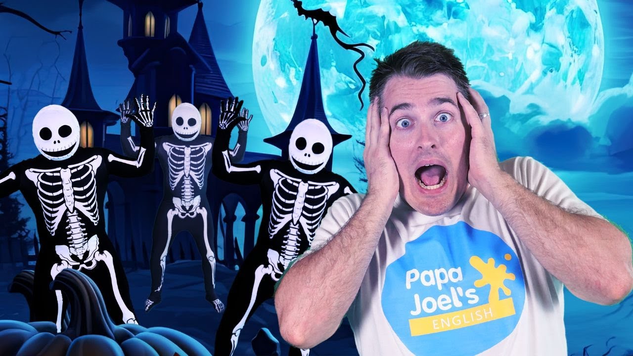 💀A Spooky Skeleton is Coming Dance 💀| Spooky Brain Breaks by Papa Joel ...