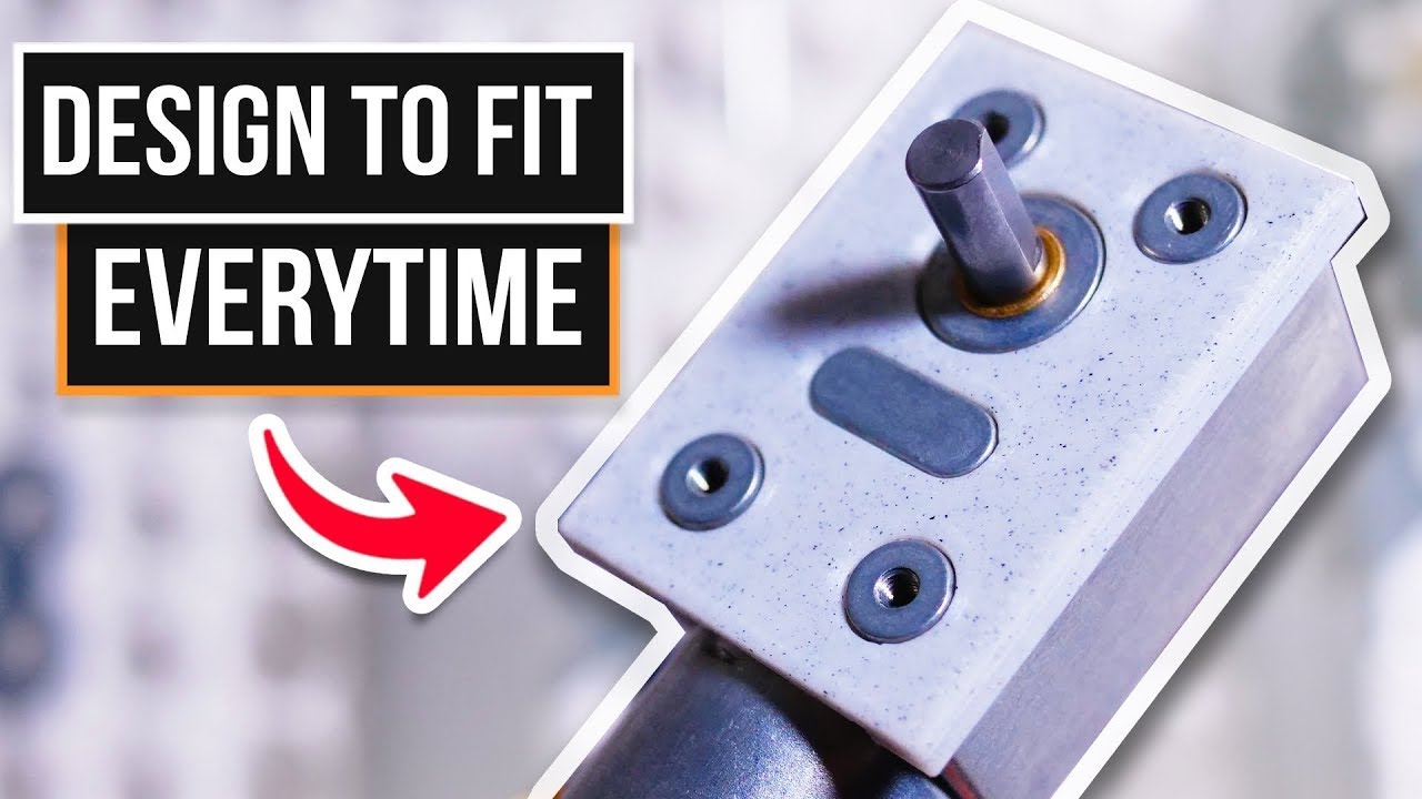 My Secret To Perfectly Fitting 3D Prints - YouTube