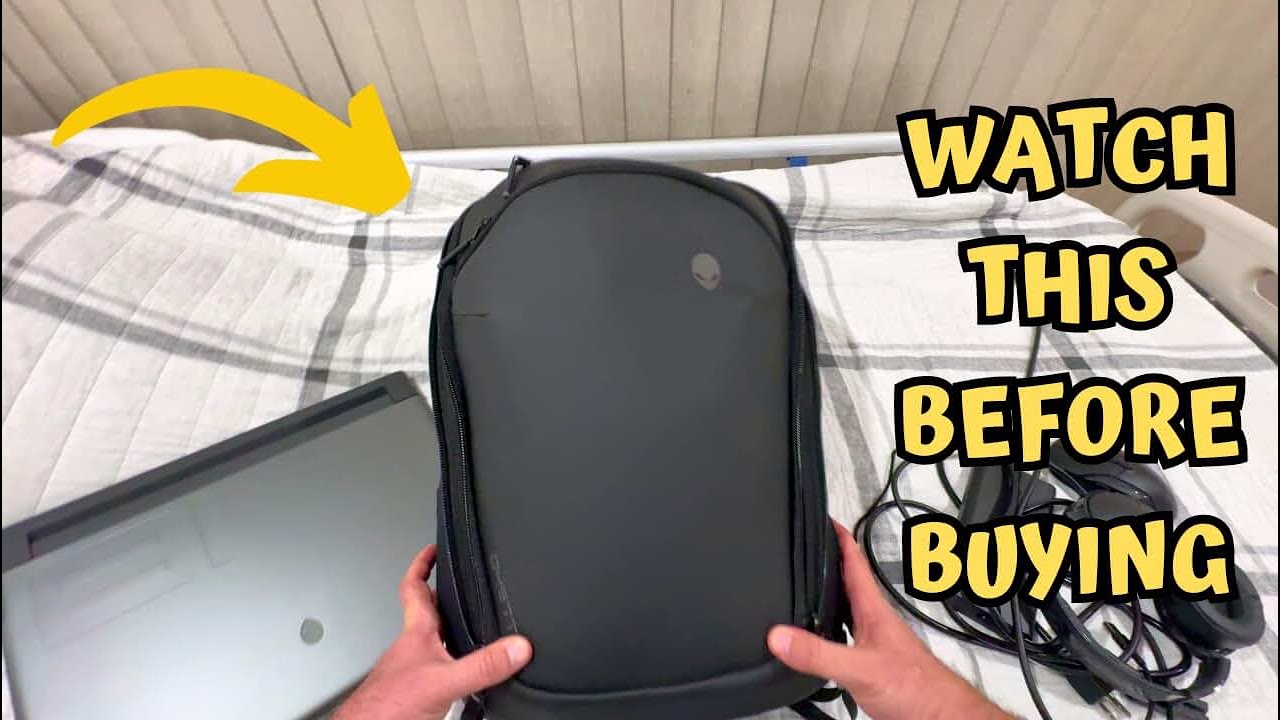 Watch this before buying Alienware AW724P Horizon Travel Backpack Fits ...