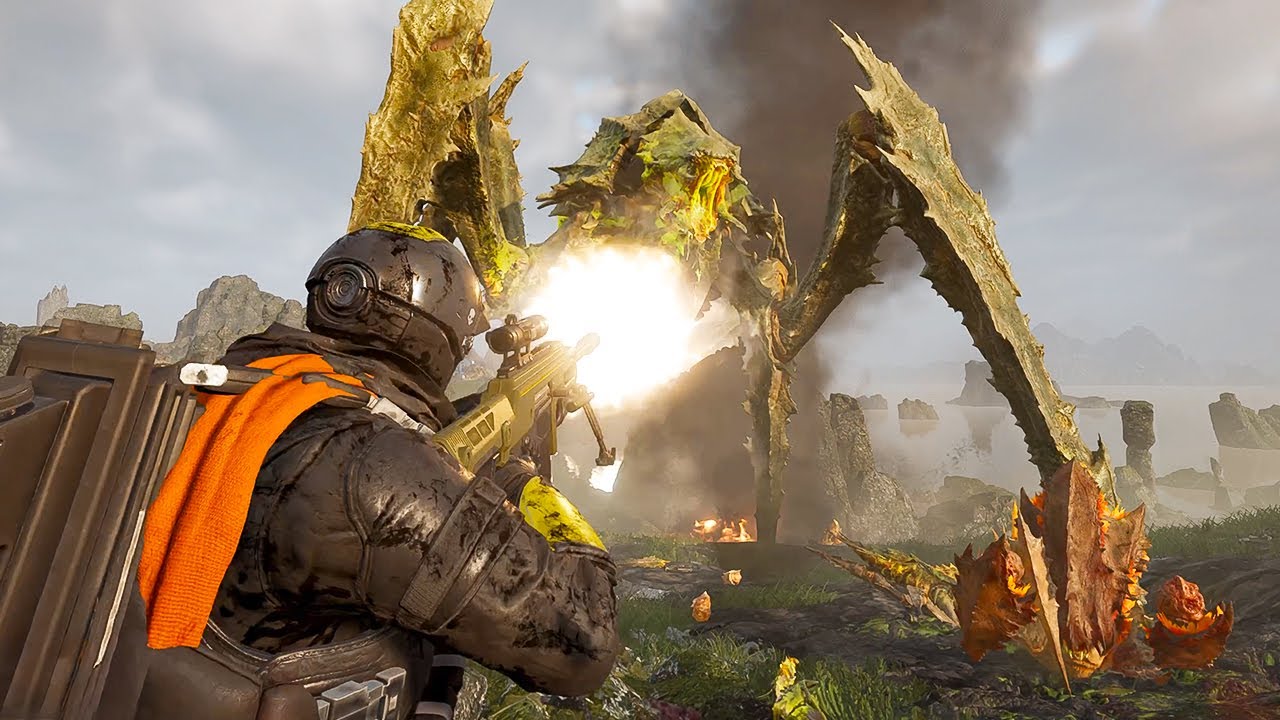 Helldivers 2 Sniper Gameplay (Anti Materiel Rifle) 4K - YouTube