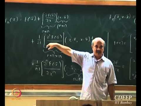 Mod-01 Lec-11 Taylor Series Approximation and Newton's Method - YouTube
