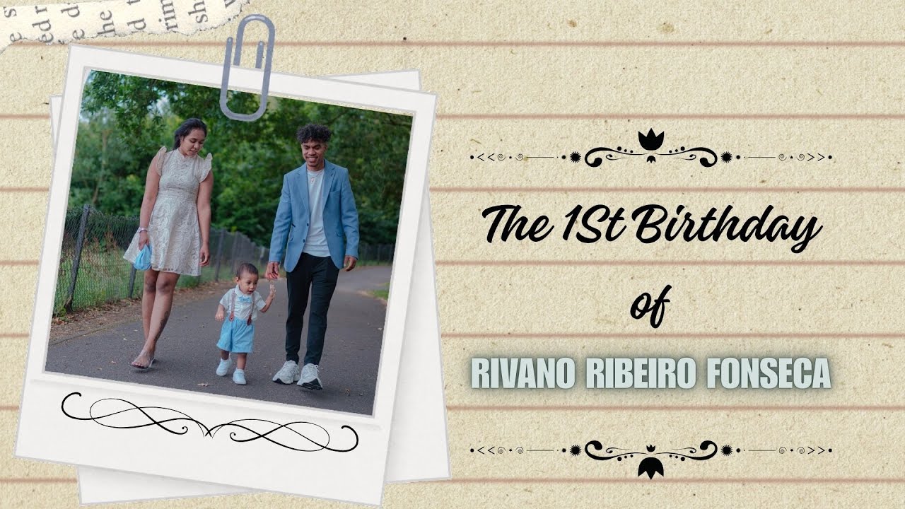 RIVANO RIBEIRO FONSECA 1St BIRTHDAY & PHOTOSHOOT SESSION ( PART 2 ...
