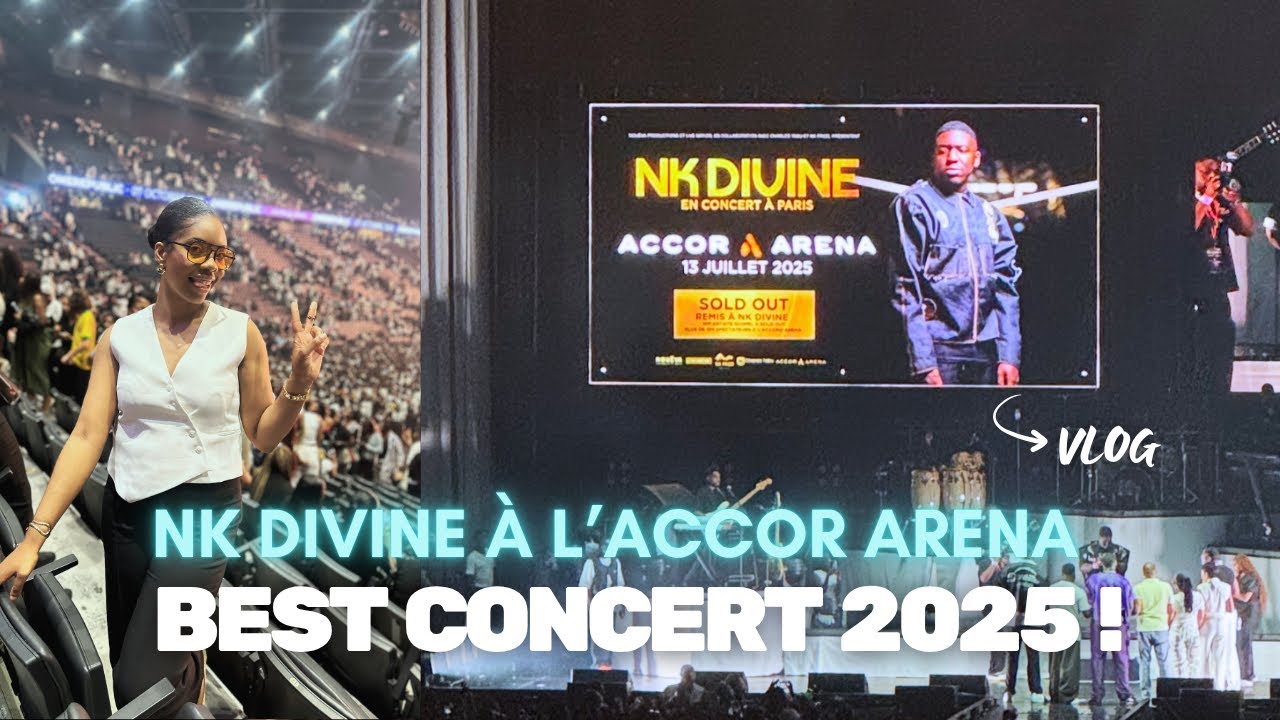 VLOG : 🔥 CONCERT D’NK DIVINE À L’ACCOR ARENA - YouTube