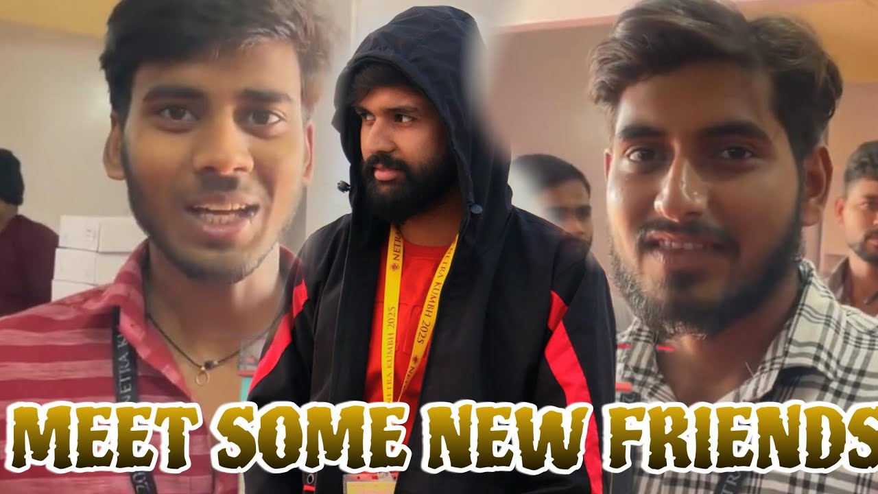 Meet Some New Friends In Mahakumbh Mela | kumbh mela | Netra Kumbh ...