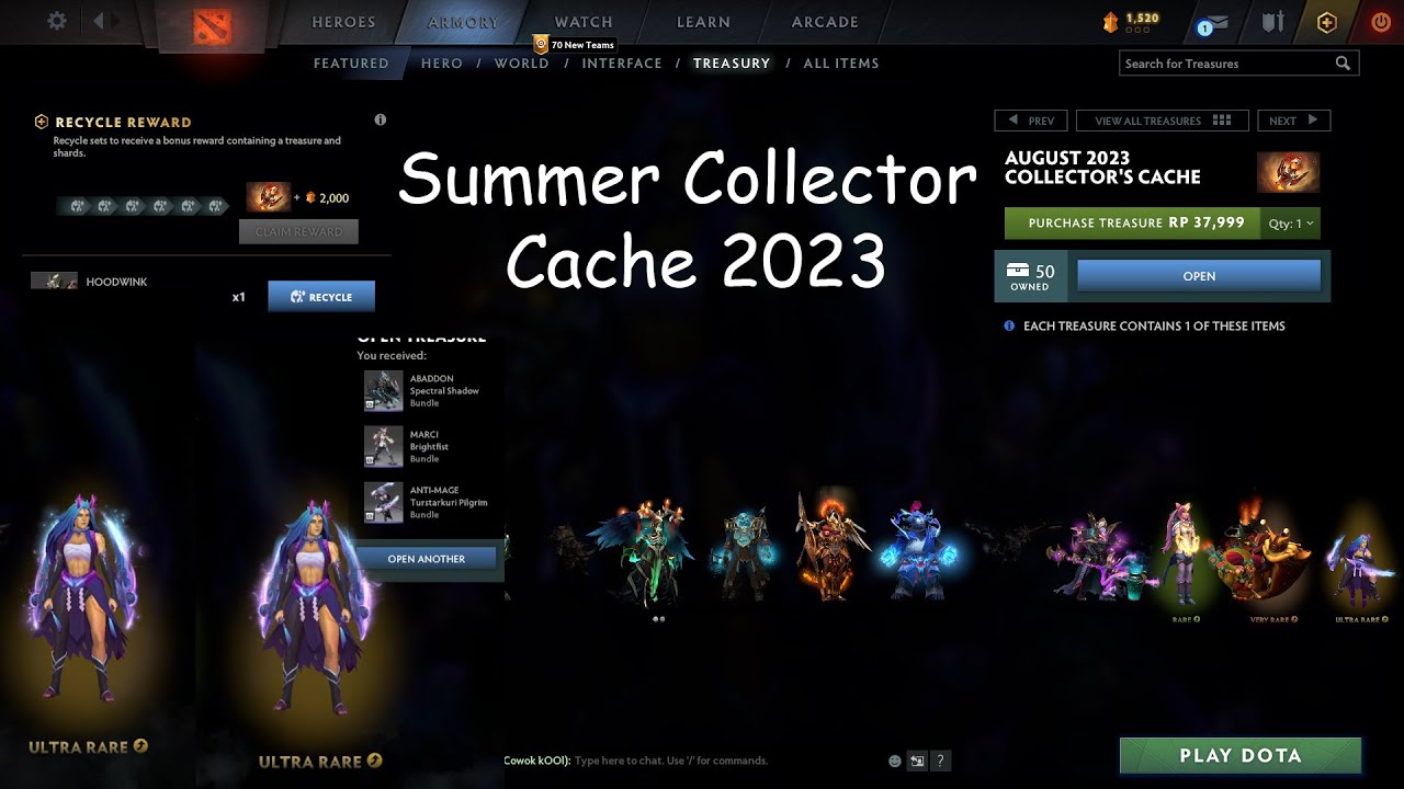 Treasure Opening : August 2023 Collector's Cache - YouTube