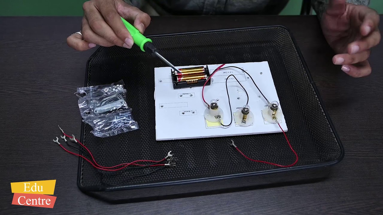 Electricity fun || Series and Parallel connection || DIY - YouTube
