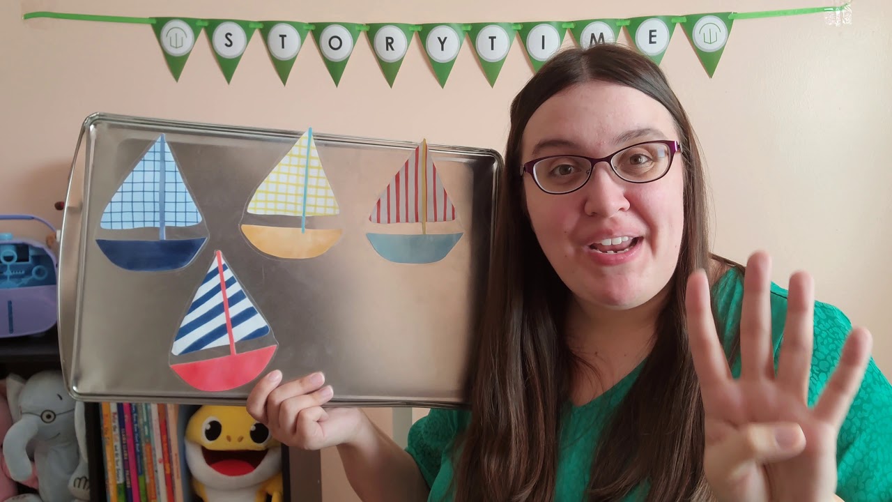 Toddler Storytime - Five Little Boats (with Annamarie) - YouTube