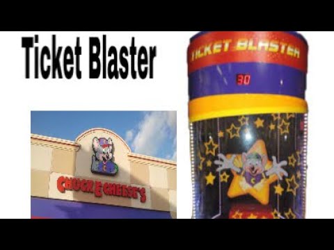 Chuck E Cheese's Ticket Blaster - YouTube