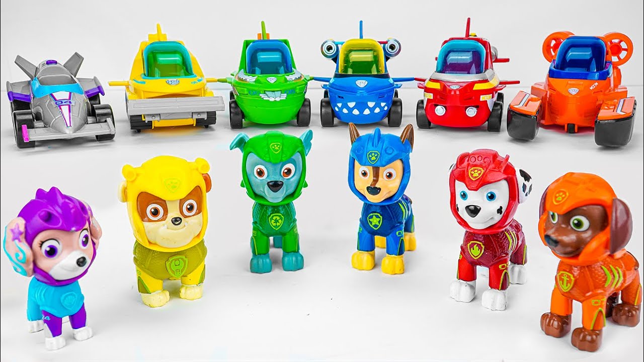 116 Minutes Satisfying with Unboxing Cool Paw Patrol Toy Collection ...
