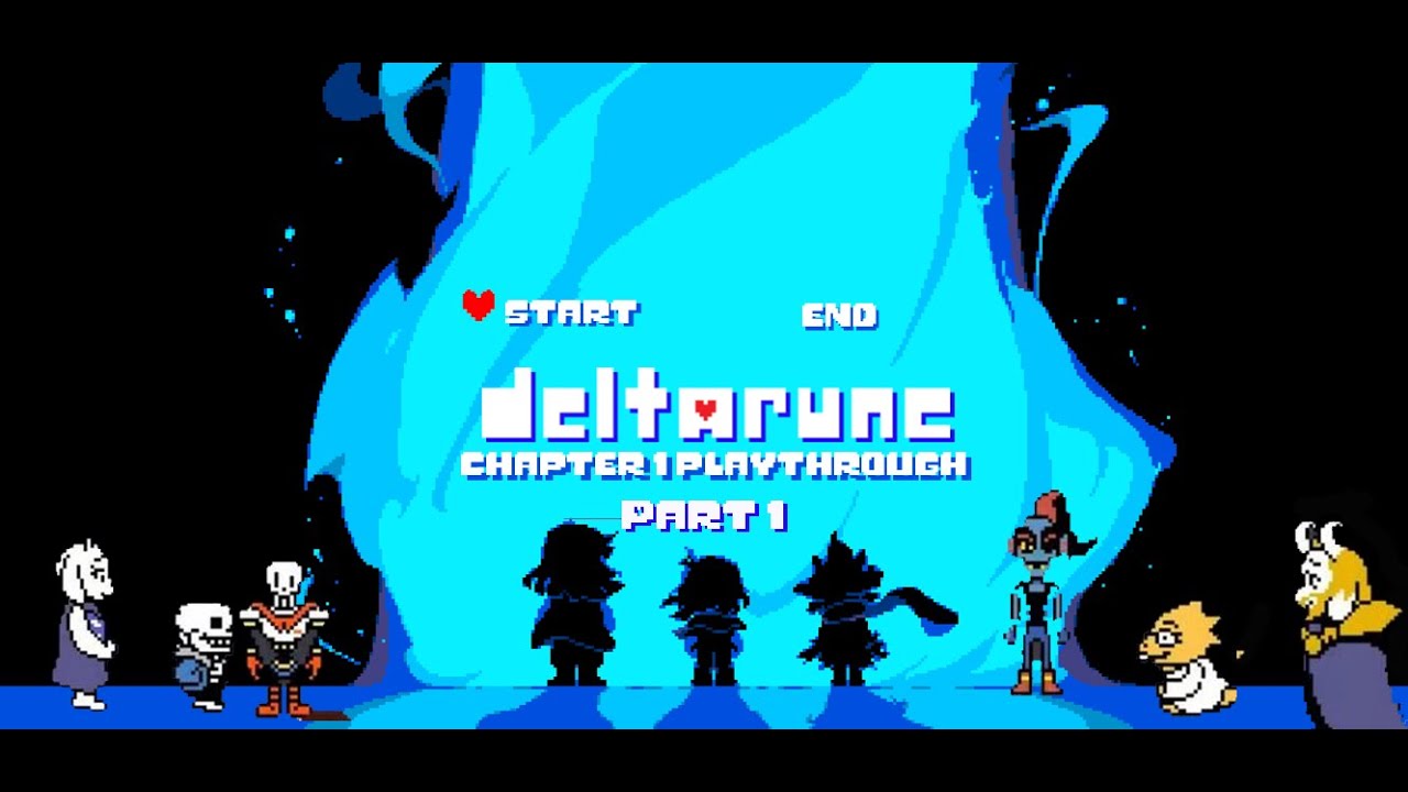 DELTARUNE CHAPTER 1 PART 1 - THE BEGINNING - YouTube