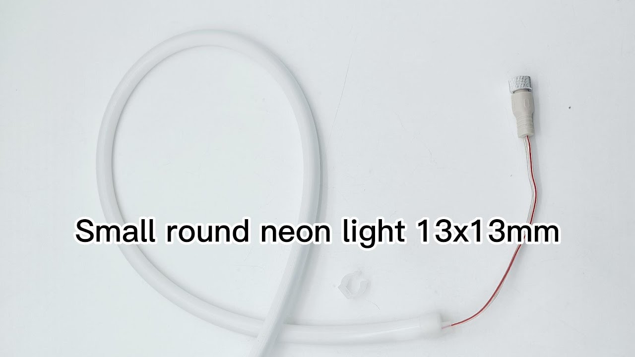 Small Round Neon Light 13x13mm - Creating a Modern and Chic Atmosphere ...