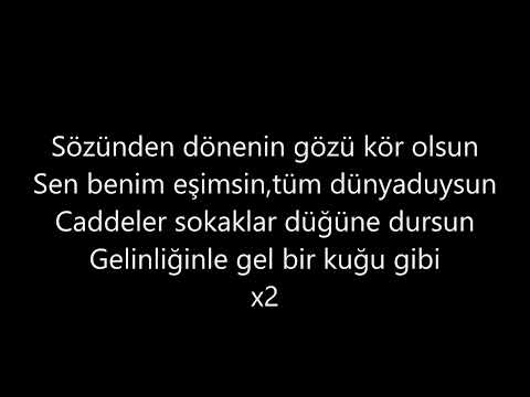 Gelinliğinle gel bir kuğu gibi -   mirisi karaoke