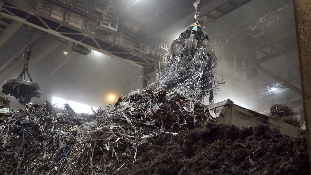 How a Factory Makes Steel-I Beams from Scrap Metal