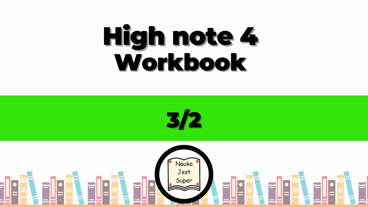 [3 zad/str. 2] - High note 4 - Workbook - odpowiedzi - YouTube