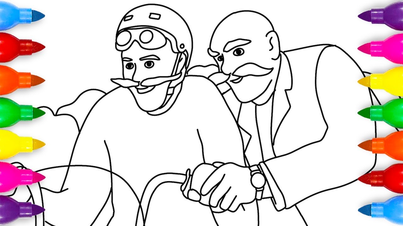 Sonic the Hedgehog 3 Ivo and Gerald Robotnik Coloring Page - YouTube