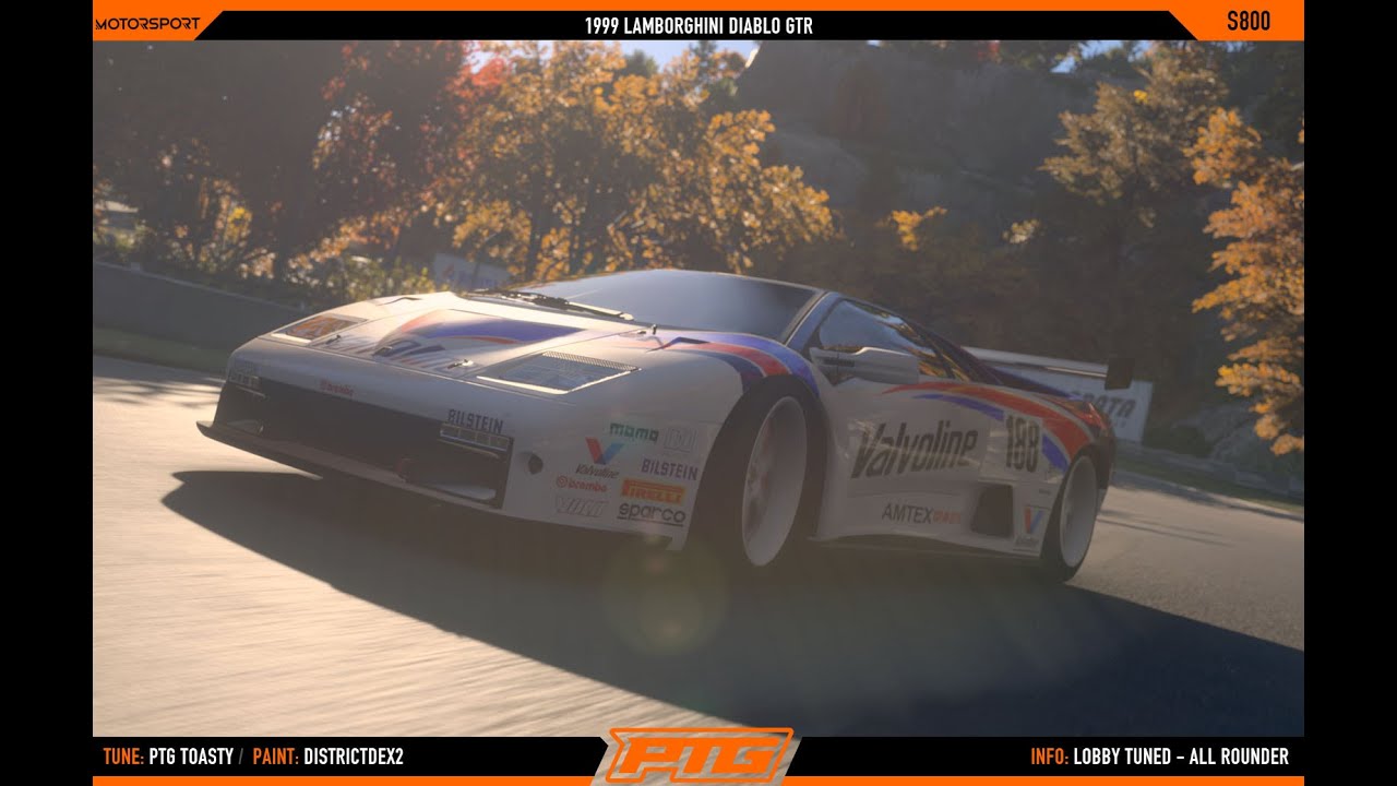 PTG Official Release - Forza Motorsport - 1999 Lamborghini Diablo GTR ...