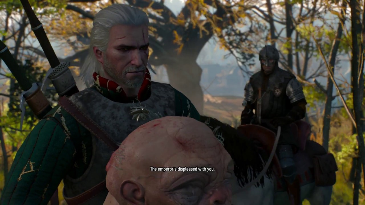 The Witcher 3 Wild Hunt Bring Uma to the Emperor Emhyr - YouTube