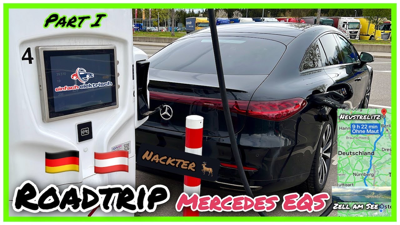 🚘 Roadtrip Mercedes Eqs⚡️part I🔋über 2 000km Langstreckentest 🤔 Was