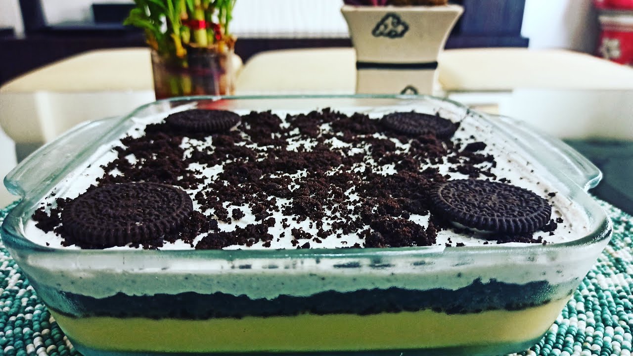 frozen Oreo dessert recipe, easy and super recipe, बच्चों की मनपसंद ...