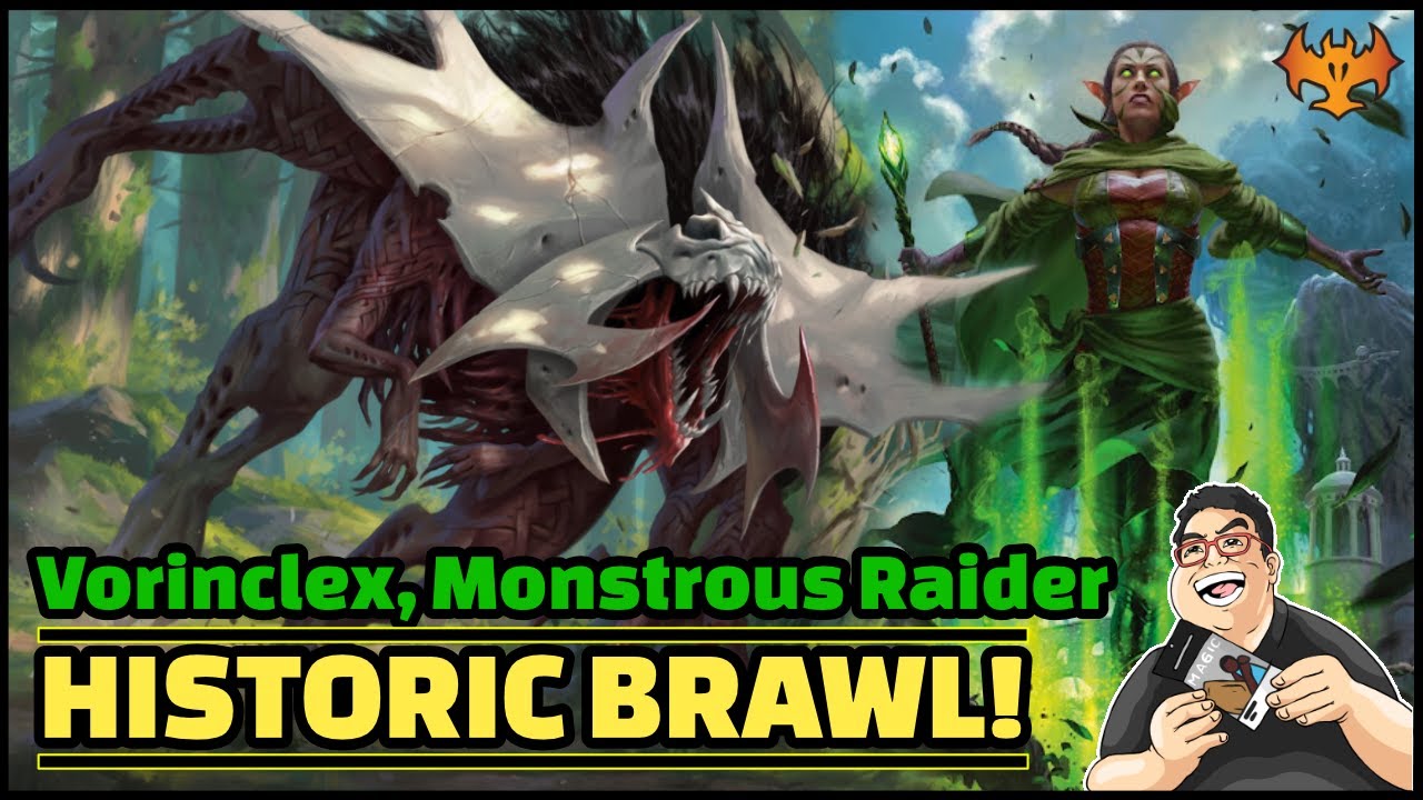 VORINCLEX, Monstrous Raider 🟢 | MTG Arena Historic Brawl Gameplay ...