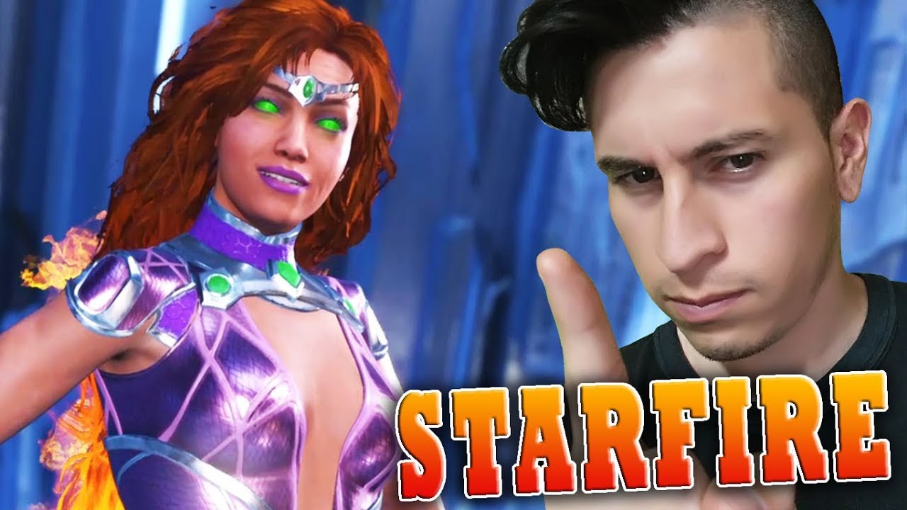 LA PRINCESA TAMARANIANA!! - STARFIRE ENDING/INJUSTICE 2 - YouTube