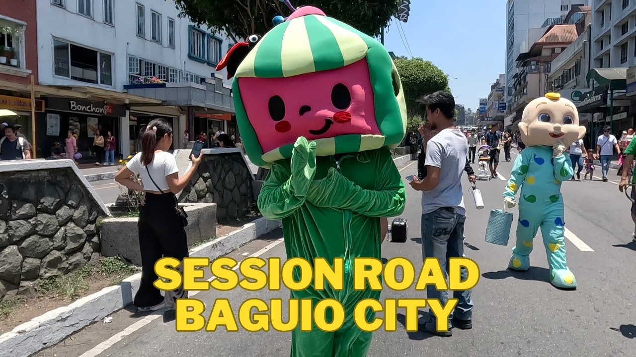 Session Road Sunday Morning Stroll April 21, 2024 - YouTube