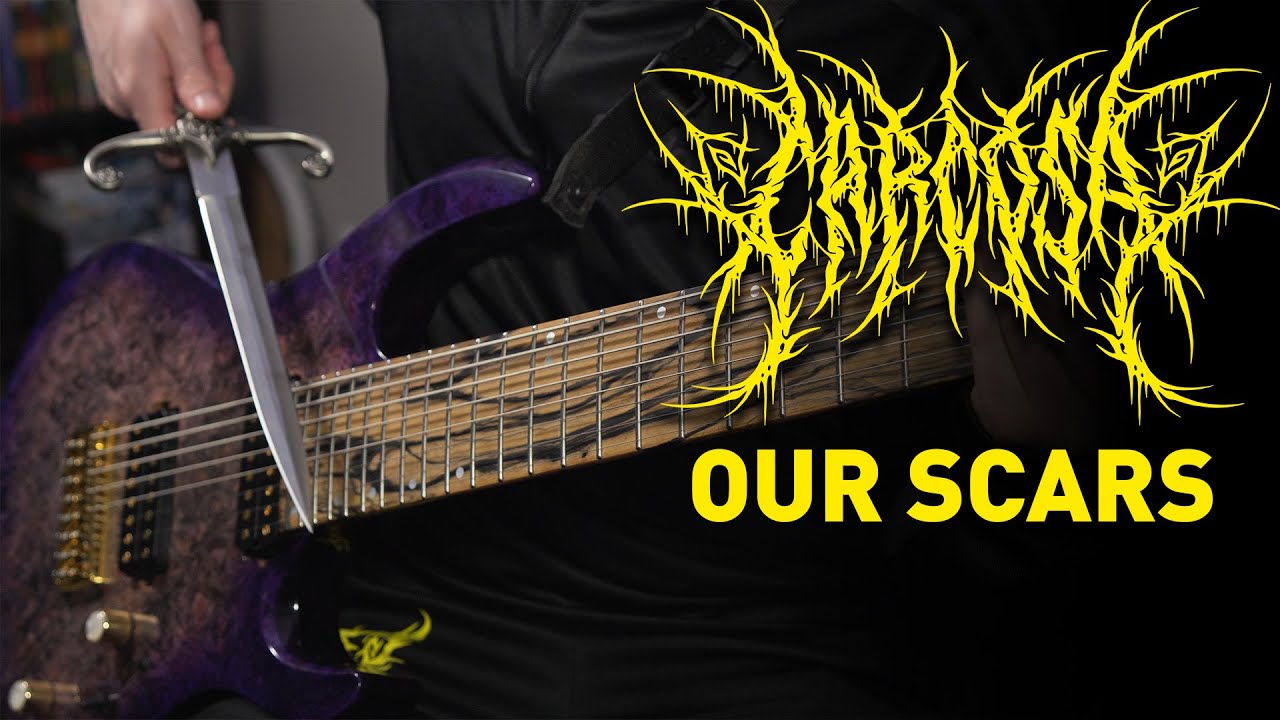 Carcosa - Our Scars (Guitar Playthough / 8 String Guitar) - YouTube