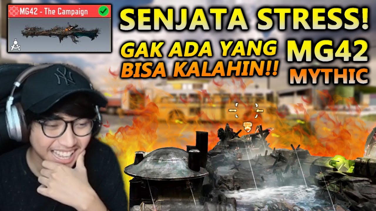 SENJATA TERGILA, OVERPOWER, FIRERATE GAK NGOTAAK! REVIEW MYTHIC MG42 - THE CAMPAIGN | CODM ...