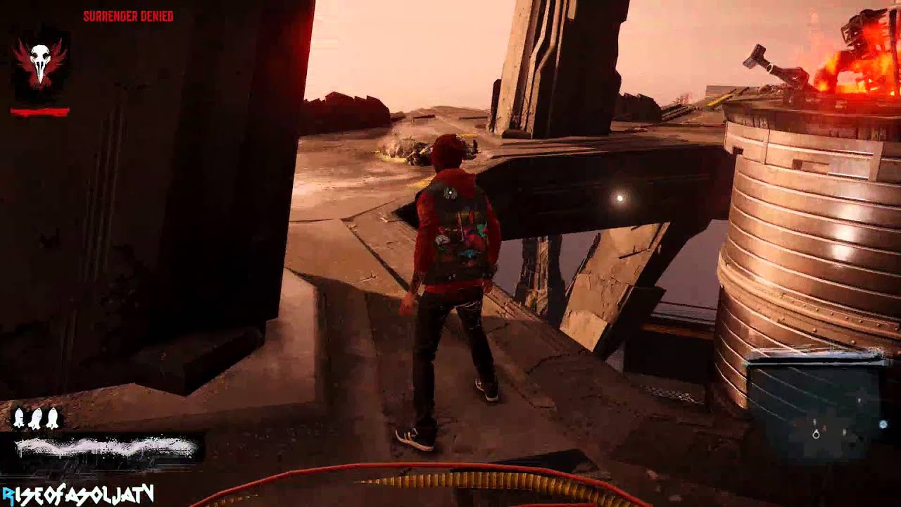 Infamous Second Son New Concrete Powers Gameplay Fully Upgraded - YouTube