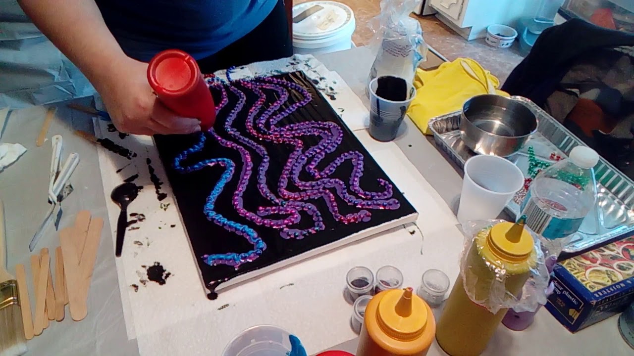 Second chain pull painting - YouTube