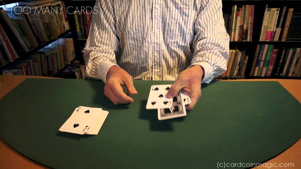Too Many Cards by Derek Dingle - YouTube