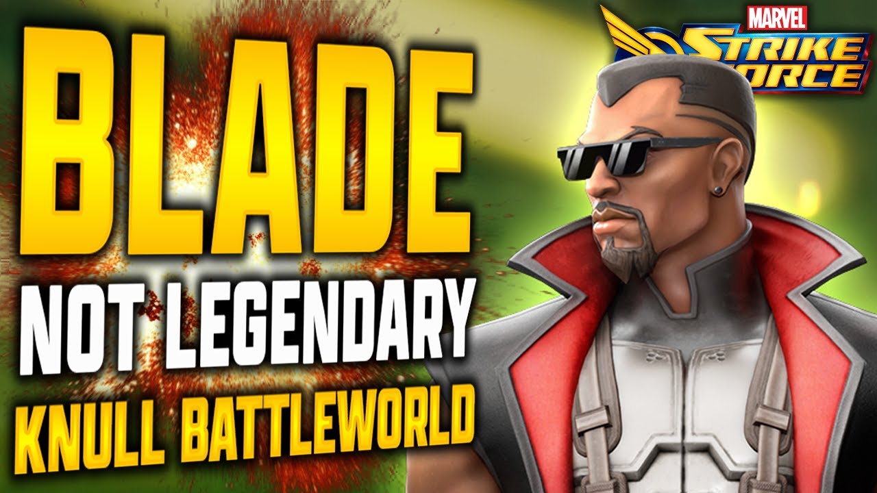 BLADE & KNULL CONFIRMED - DD8 DETAILS - MARVEL Strike Force - MSF - YouTube