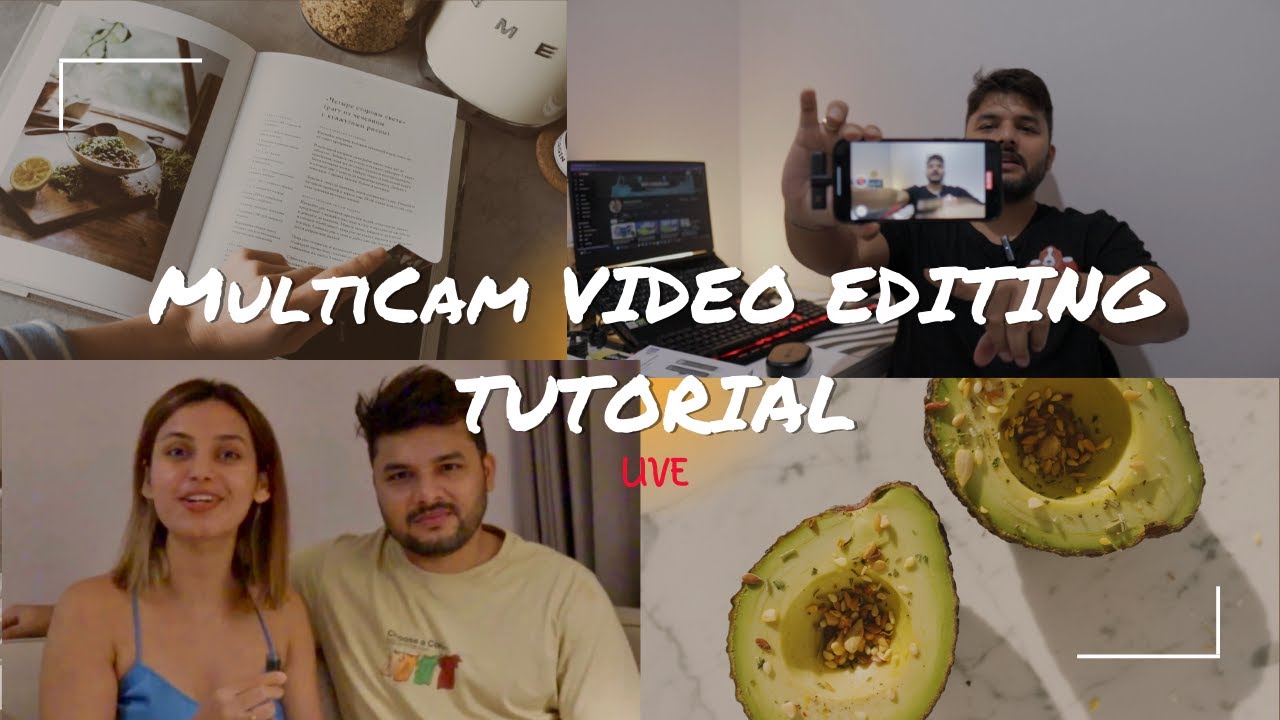 MultiCam VIDEO EDITING TUTORIAL -LIVE - YouTube